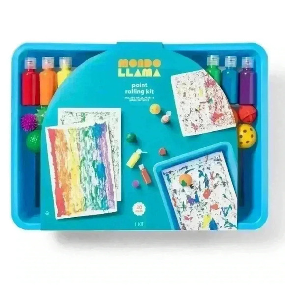 mondo loama | Toys | Mondo Llama Paint Rolling Kit With Tray | Poshmark